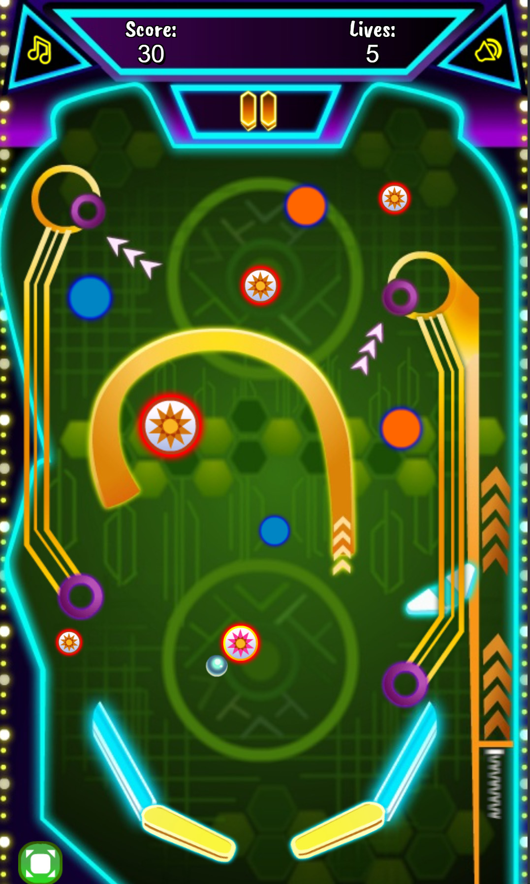 Neon Pinball – Rooter's